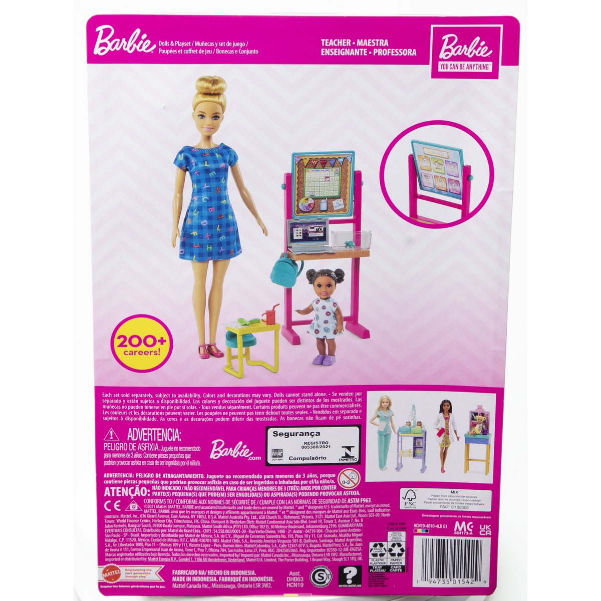 BARBIE - NAUCZYCIELKA - HCN19 - Barbie | Sklep EMPIK.COM