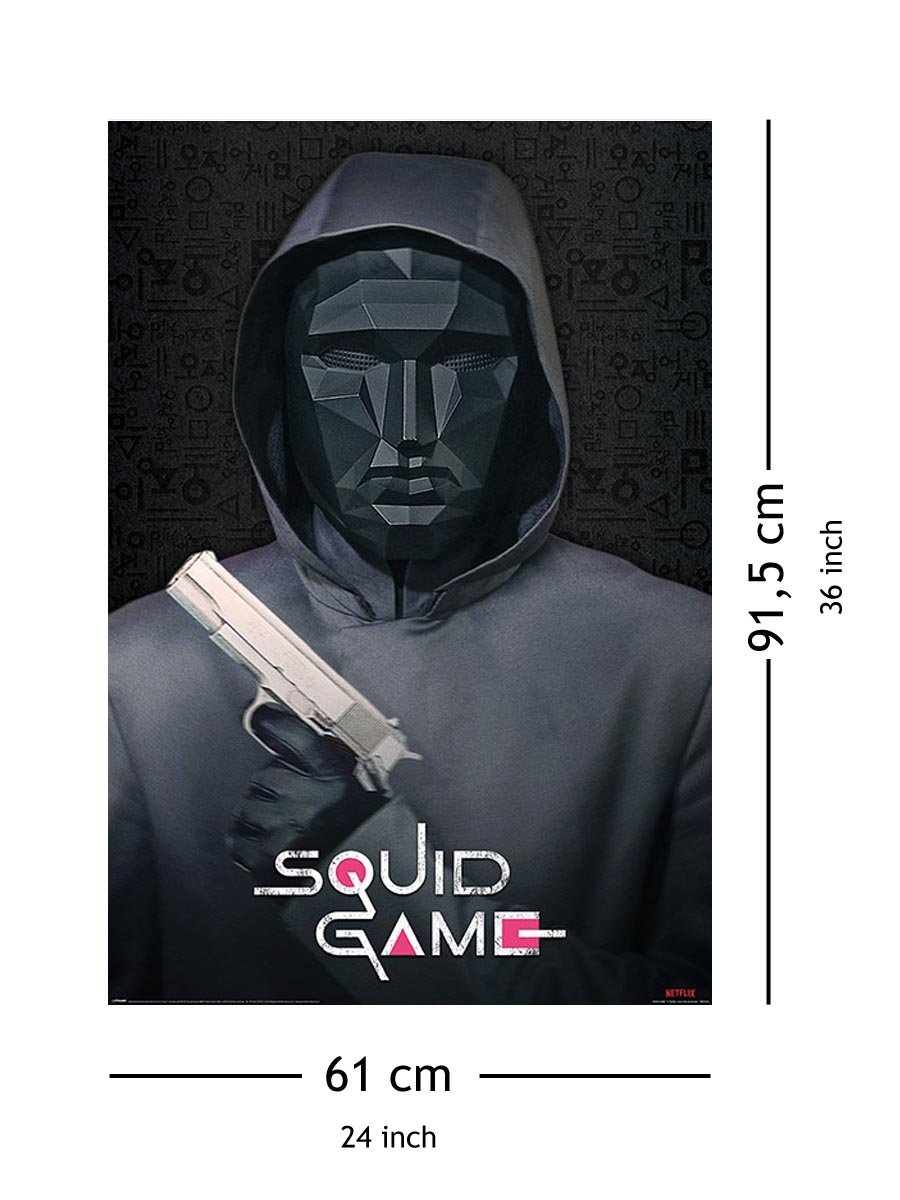 Squid Game Lider - plakat 61x91,5 cm - Galeria Plakatu | Sklep EMPIK.COM