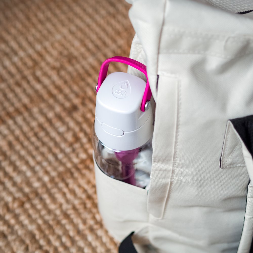 Butelka filtrująca wodę Dafi Solid 0,7L Różowa + Filtr wody Dafi - Dafi ...