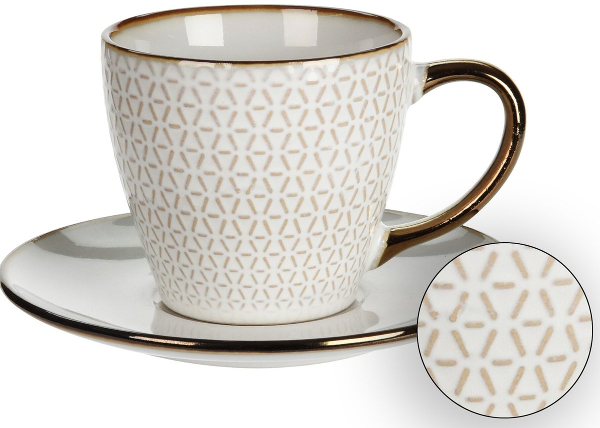 Ceramiczna Filiżanka Do Kawy Zestaw Ze Spodkiem - Siaki Collection ...