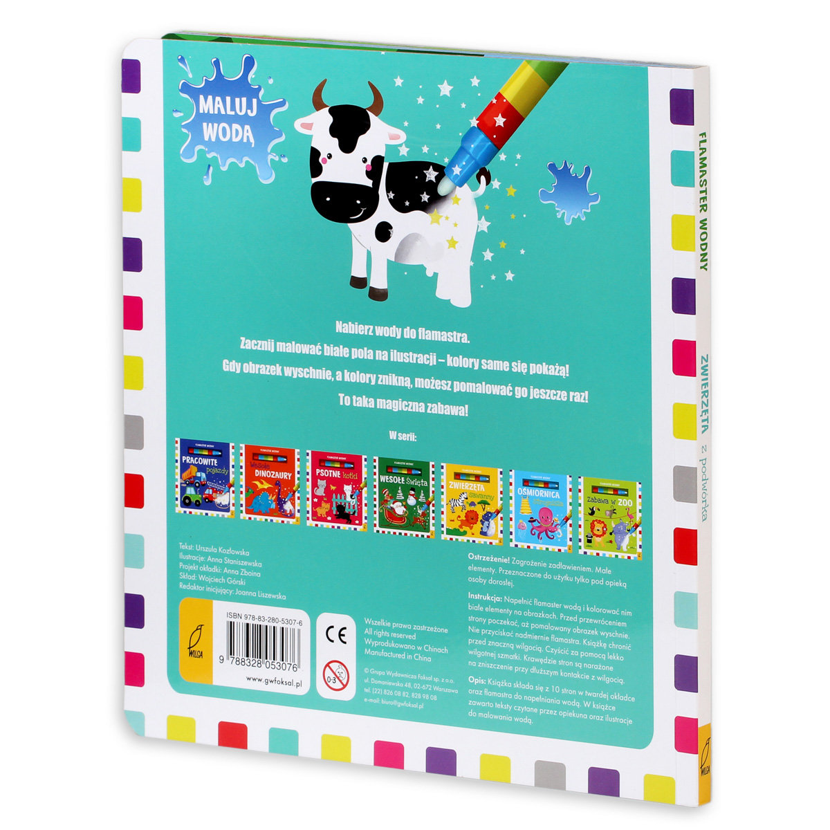 Flamaster wodny. Zwierzęta z podwórka - Opracowanie zbiorowe | Książka ...