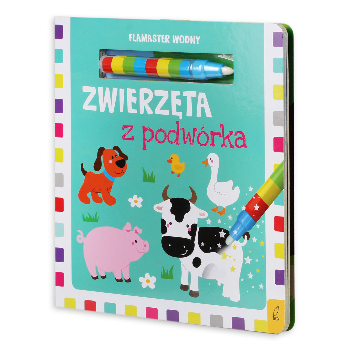 Flamaster wodny. Zwierzęta z podwórka - Opracowanie zbiorowe | Książka ...