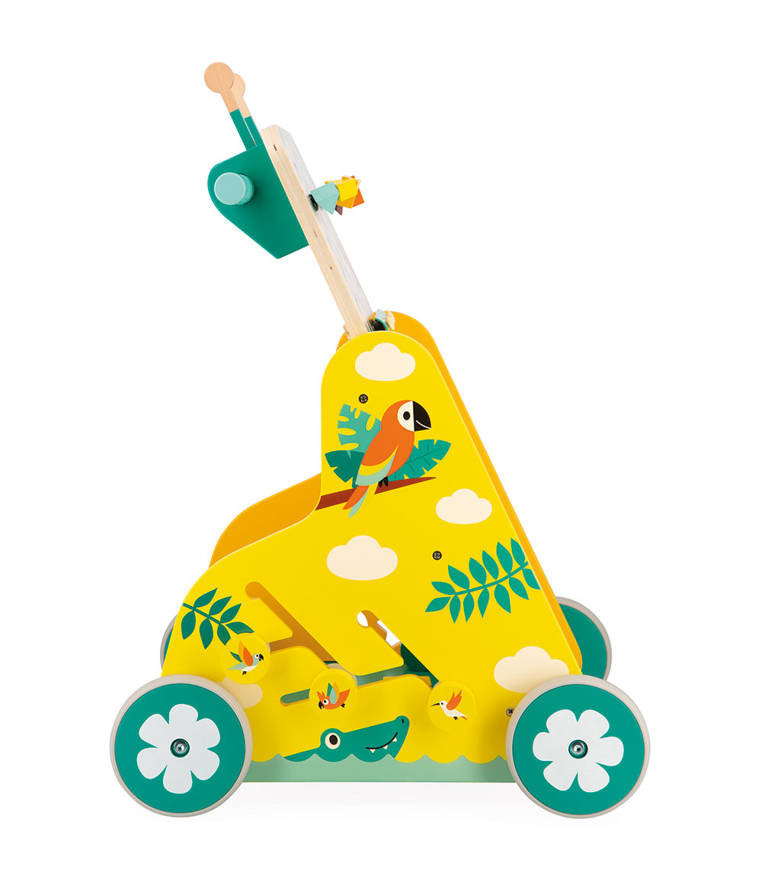 Janod, Wielofunkcyjny pchacz edukacyjny, Tropik, 12m+ - Janod | Sklep ...