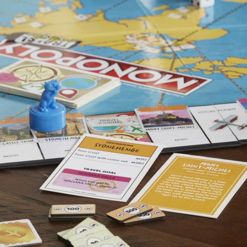 Monopoly Podróż Dookoła Świata, F5688 - Hasbro | Sklep EMPIK.COM
