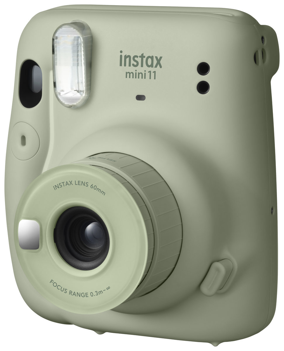 Instax-FUJIFILM, Aparat do fotografii natychmiastowej, Instax Mini 11, Zielony - Instax-FUJIFILM ...