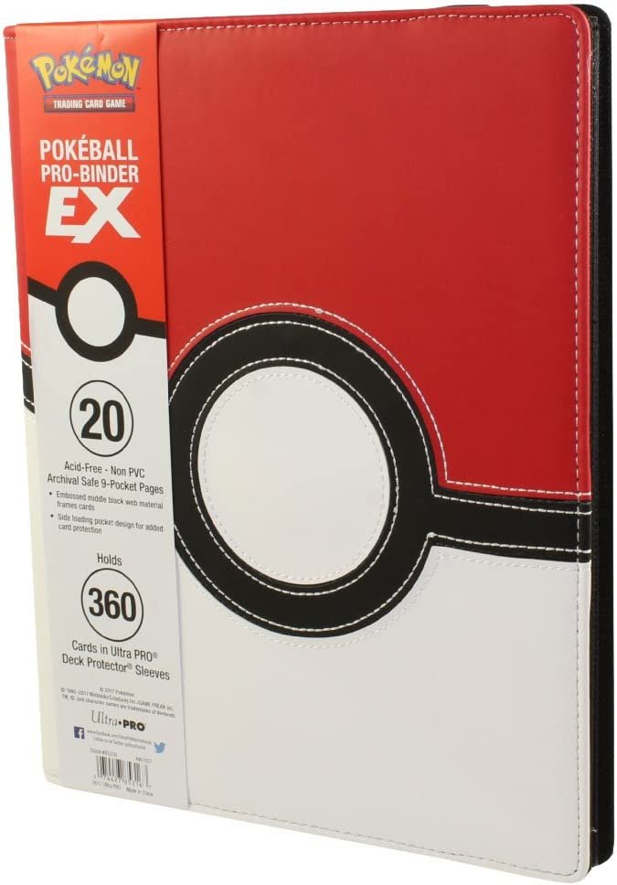 Pokémon Pokeball - Album Na Karty Premium Pro-Binder - ULTRA PRO ...