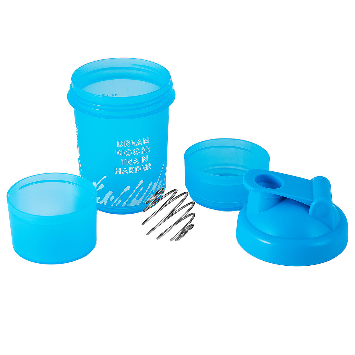 Szejker Do Odżywek Białka Shaker Bidon Na Siłownie Niebieski 500 Ml ...