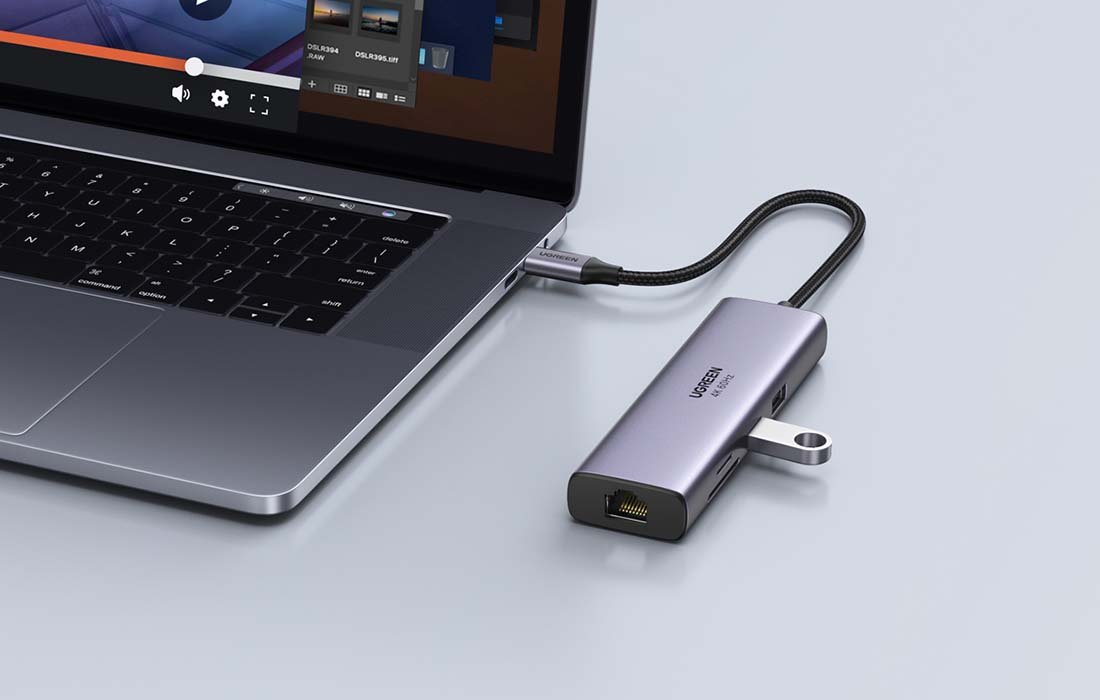 Ugreen 60515 Adapter 6W1 Cm512 Hub Usb-C Do 2X Usb + Hdmi + Usb-C ... Ugreen 60515 Adapter 6W1 Cm512 Hub Usb-C Do 2X Usb + Hdmi + Usb-C ...