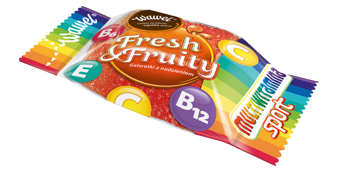 Galaretki Fresh&Fruity Multiwitamina Wawel 160g - Wawel | Sklep EMPIK.COM