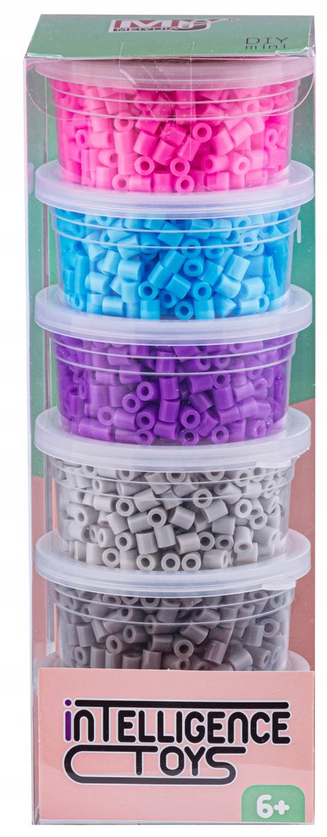 Koraliki Do Prasowania 3D Prasowanki 3000Szt Uzupełniacz 6 Kolorów Kolorowe Mix2 ...
