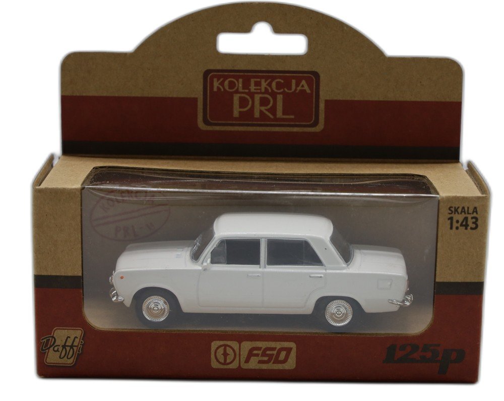 Fiat 125P Duży Fiat Prl Pojazd Model ,Metalowy - Daffi | Sklep EMPIK.COM