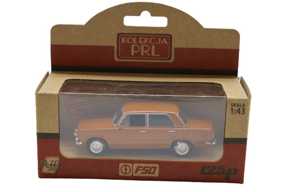 Fiat 125P Duży Fiat Prl Pojazd Model ,Metalowy - Daffi | Sklep EMPIK.COM