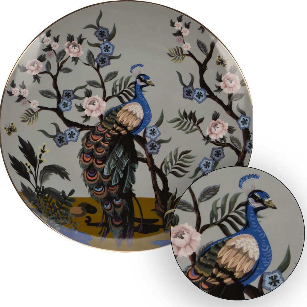 Talerz Porcelanowy Wzór Japoński 26 Cm Obiadowy - Siaki Collection ...