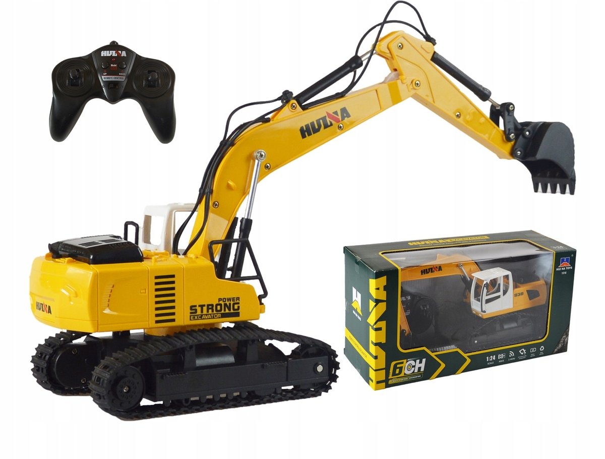 Koparka Zdalnie Sterowana Dla Dziecka 1516 H-Toys - HUINA | Sklep EMPIK.COM Koparka Zdalnie Sterowana Dla Dziecka 1516 H-Toys - HUINA | Sklep EMPIK.COM