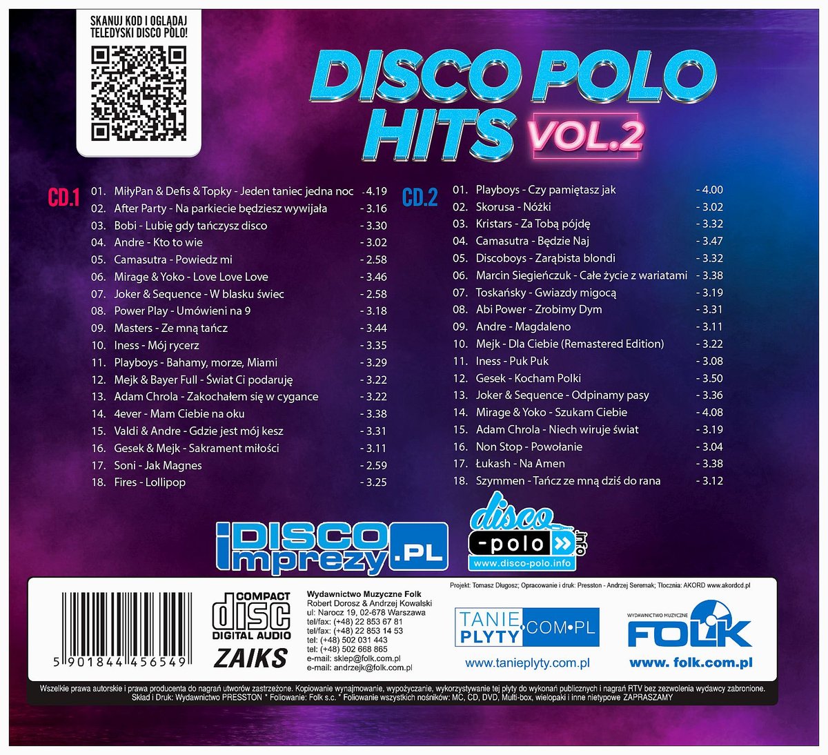 Disco Polo Hits. Volume 2 - Various Artists | Muzyka Sklep EMPIK.COM