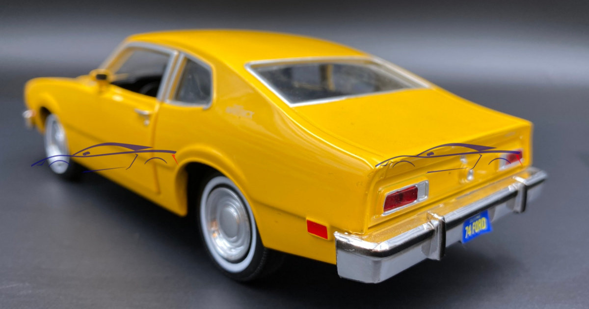 Ford Maverick 1974 Yellow 1:24 Motormax 79042 - Motormax | Sklep EMPIK.COM