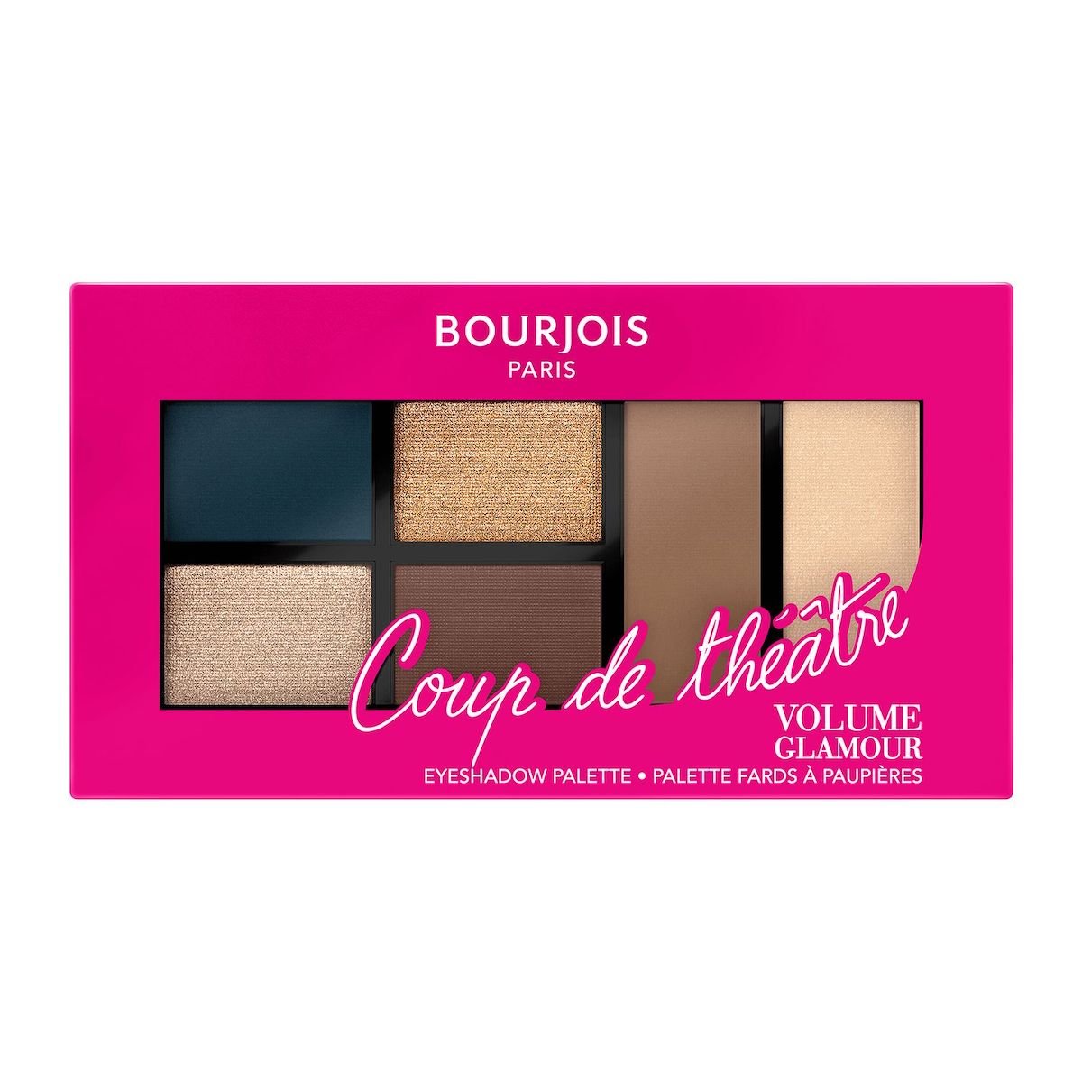 Bourjois, Volume Glamour Eyeshadow Palette, paleta cieni do powiek, 002 ...