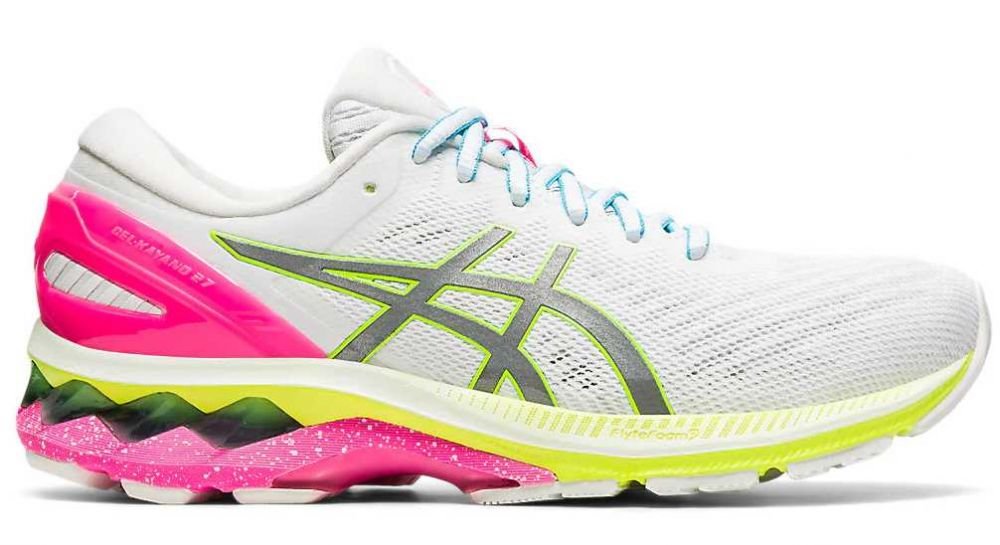 Damskie buty do biegania Asics Gel Kayano 27 Lite Show White 39 Asics Sport Sklep EMPIK.COM