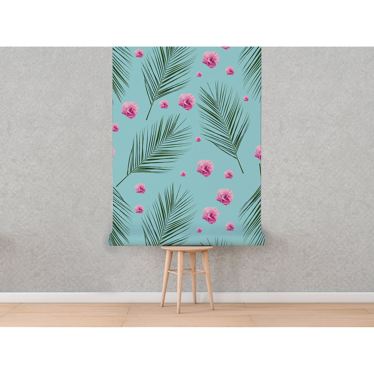 Tapeta flizelina Hawaje kwiaty 254x184 klej - Coloray | Sklep EMPIK.COM