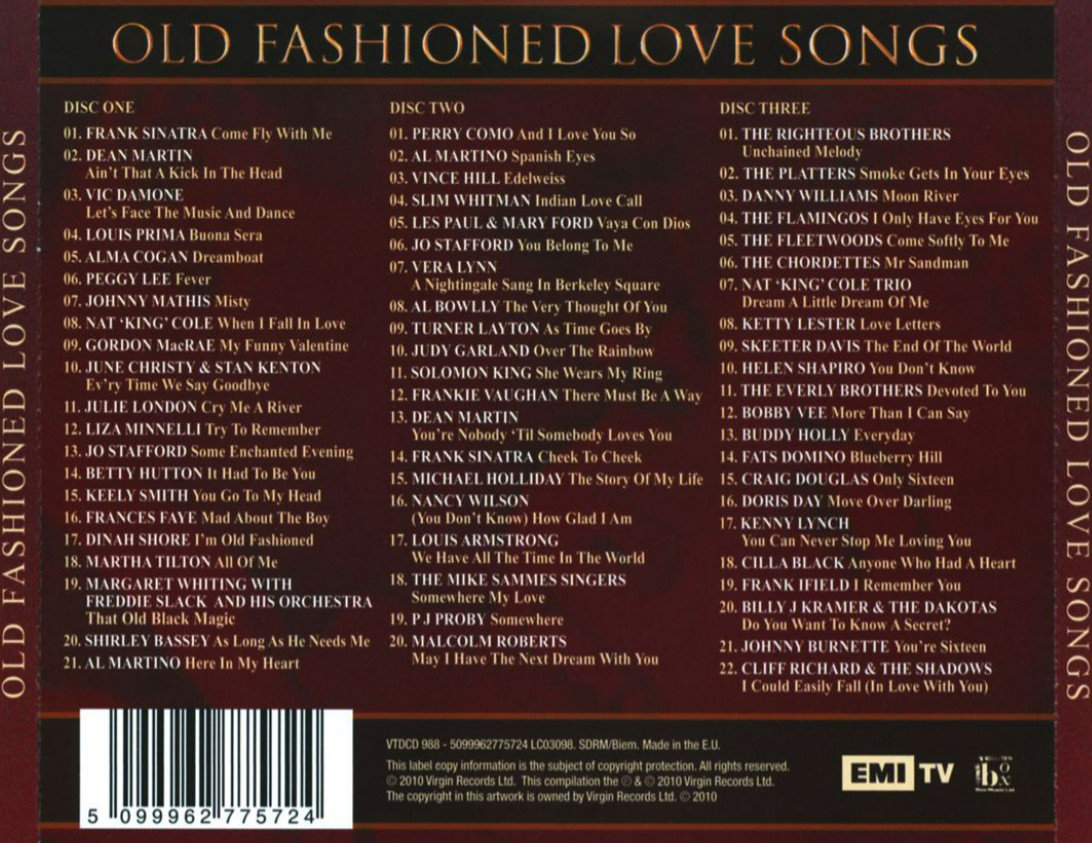 Box: Old Fashioned Love Songs - Richard Cliff & The Shadows | Muzyka Sklep EMPIK.COM