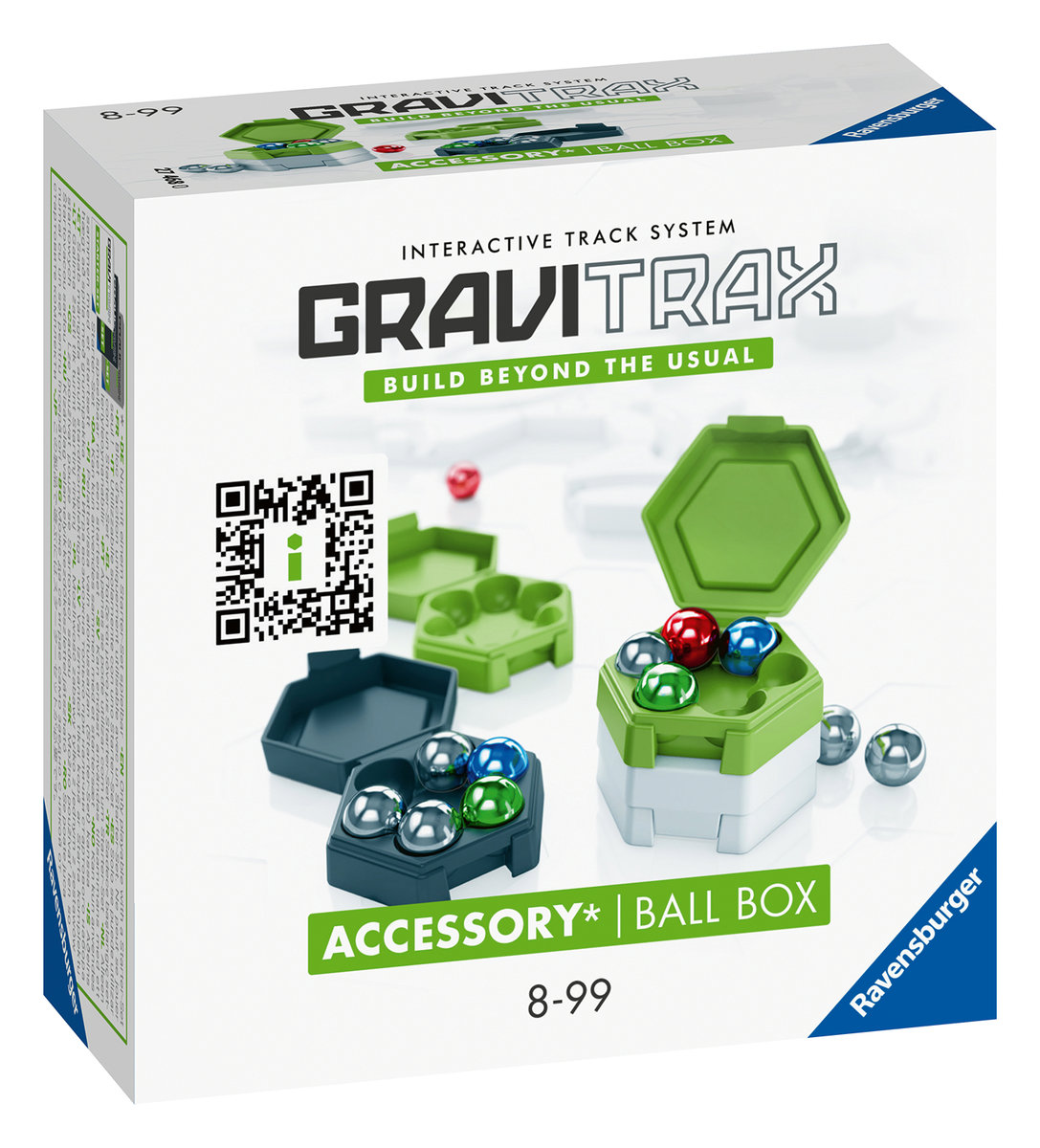 Ravensburger, Gravitrax, Box - zestaw 4 pudełek na kulki, 17 el ...