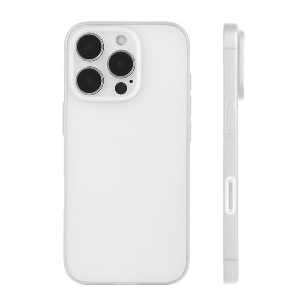 Etui D Pro Air PP Case 0.4mm ultra cienkie najcie sze minimalistyczne matowe do Apple iPhone 16 Pro Max Bia y D pro Sklep EMPIK.COM