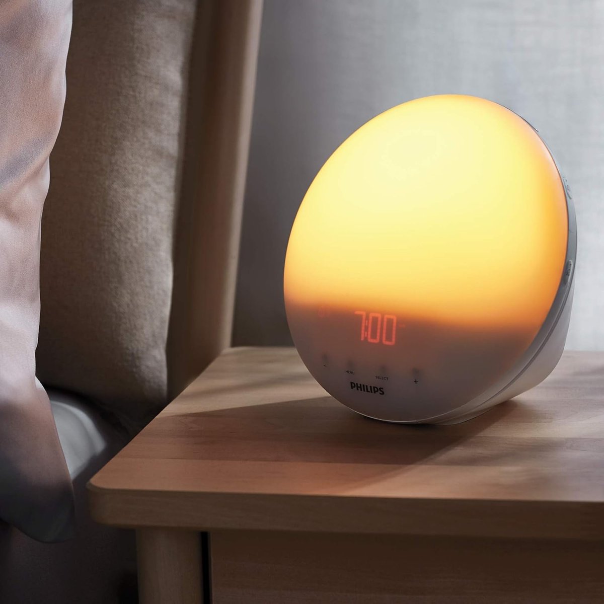 Radio Budzik z Lampk Philips HF3519 01 Smart sleep Wake Up Light Lampka Nocna Inna marka Sklep EMPIK.COM