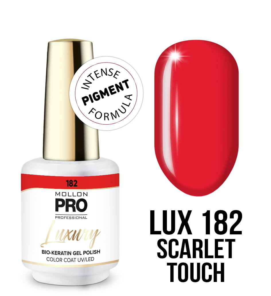 182. Scarlet Touch - NEONOWY profesjonalny lakier hybrydowy o ...