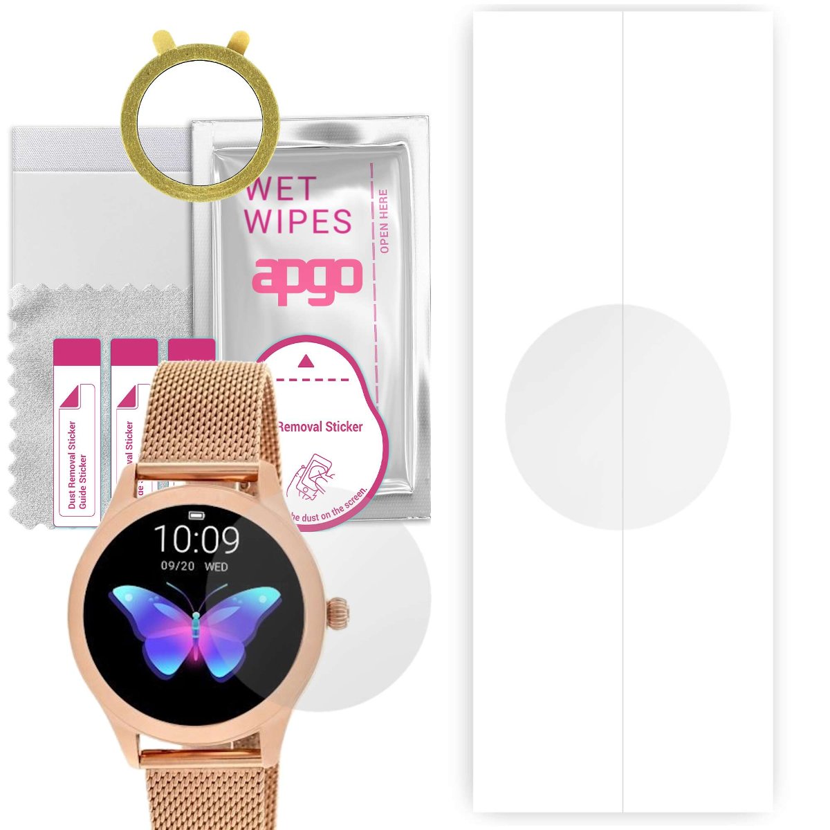1x Folia hydrożelowa do Rubicon RNBE37 RNBE37RIBX05AX - apgo Smartwatch ...
