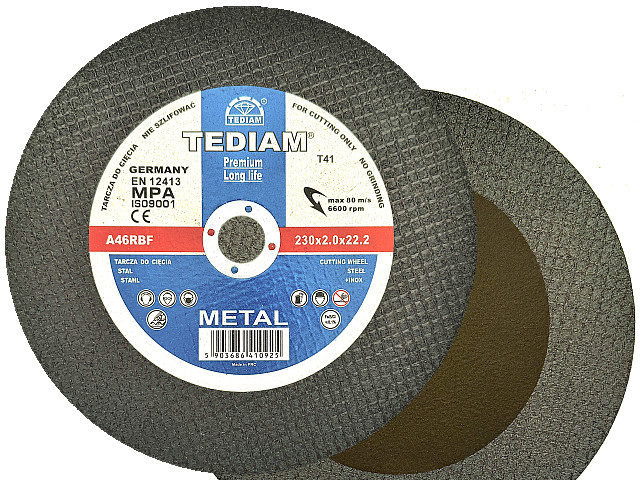 1x Tediam Premium 230x2,0 Tarcza do cięcia metalu - TEDIAM | Sklep ...