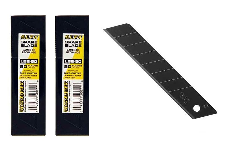 2× Ostrza segmentowe Olfa LBB-50 50 szt.18mm - OLFA | Sklep EMPIK.COM
