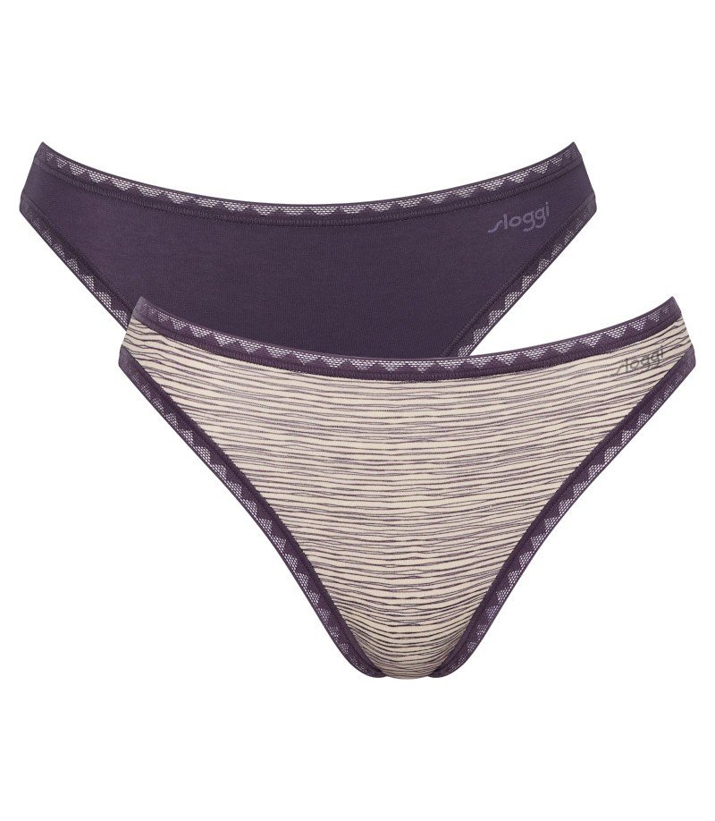 2 x Majtki damskie sloggi GO Tai C2P-M - Sloggi | Moda Sklep EMPIK.COM