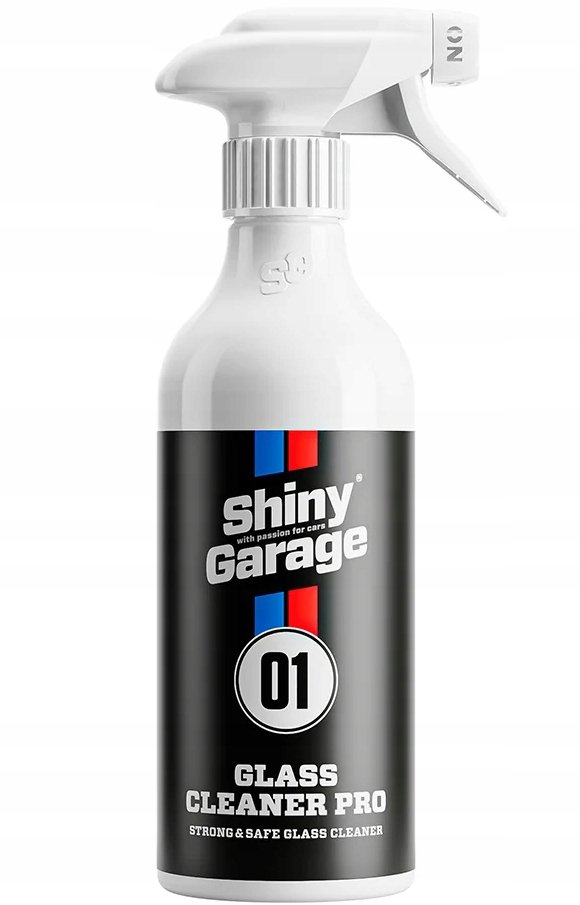 2 x SHINY GARAGE GLASS CLEANER PRO SKUTECZNY PŁYN DO MYCIA SZYB 500 ML ...