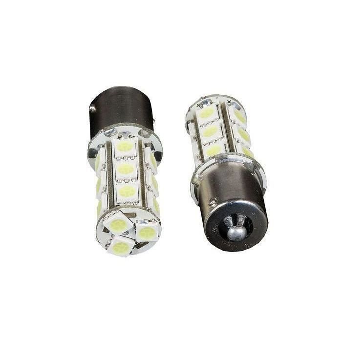 2 żarówki LED P21W 12V - 18 diod LED - BA15S - Kla... - Inna marka ...