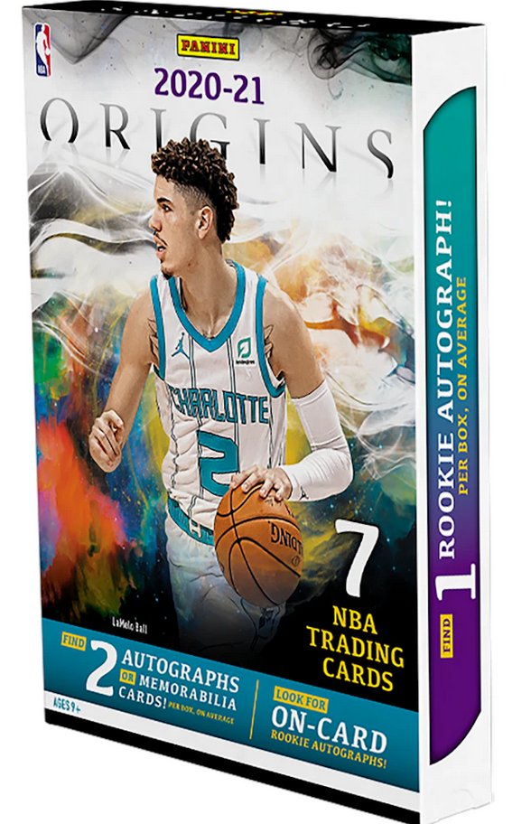2020-21 Panini Origins Nba Hobby Box (2 Autografy Lub Memorabilia ...