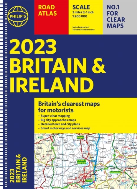 2023 Philips Road Atlas Britain and Ireland - Opracowanie zbiorowe ...