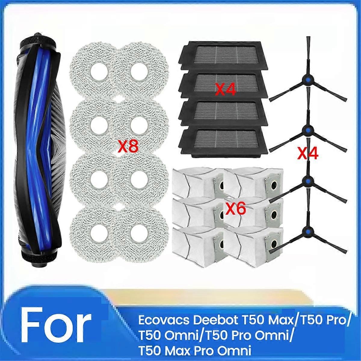 23 szt. do T50 Max/T50 Pro/T50 Omni/T50 Pro Omni/T50 Omni części ...
