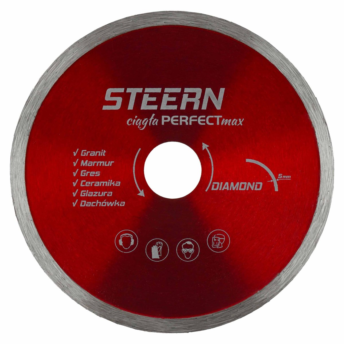 230 x 22,23 mm Tarcza diamentowa gładka STEERN - Melver | Sklep EMPIK.COM