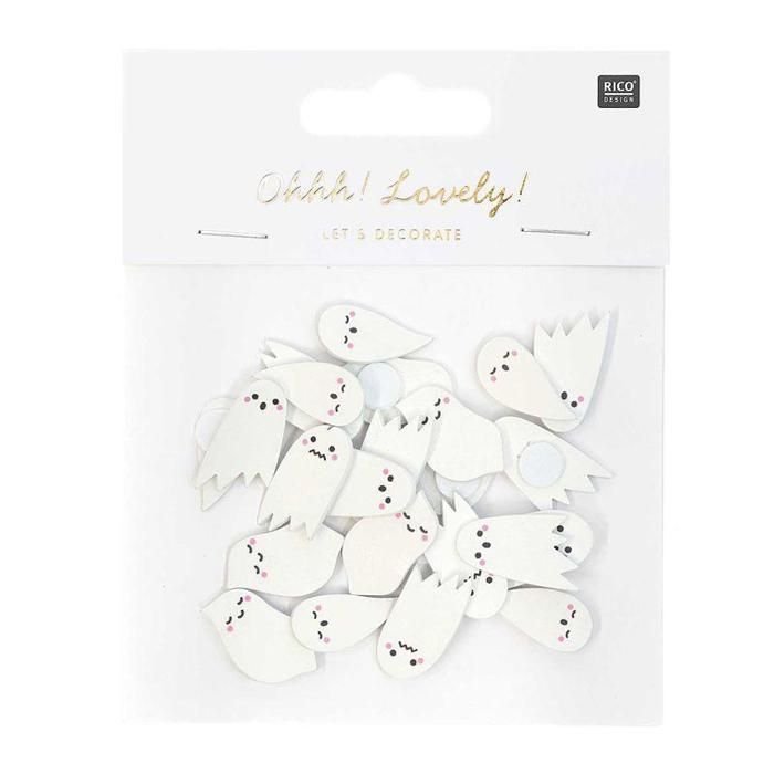24 drewniane ghost stickers - Rico Design | Sklep EMPIK.COM