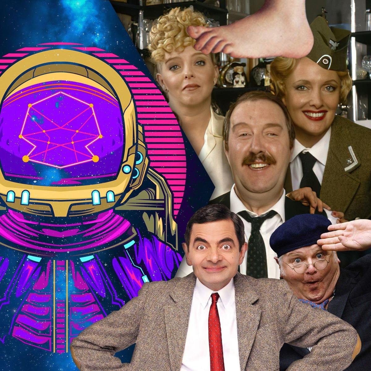 #25 Seriale lat 80-tych i 90-tych #1 - Monty Python, Jaś Fasola, Allo ...