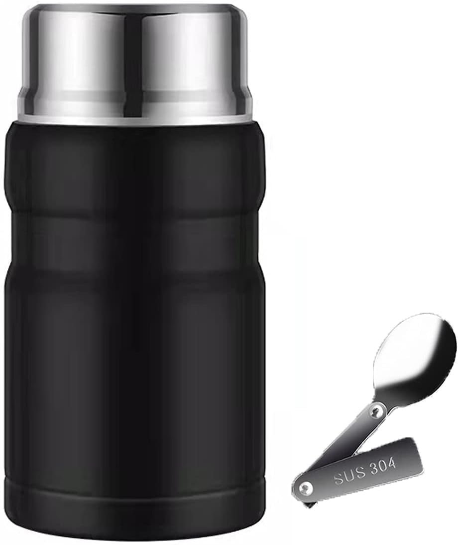 25oz Insulated Container Jar Thermos for Hot Food Soup Thermos with ...