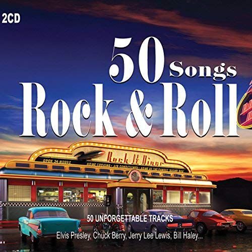 2cd 50 Songs Rock & Roll, Elvis Presley,Pete Johnson, Chuck Berry, Ray ...
