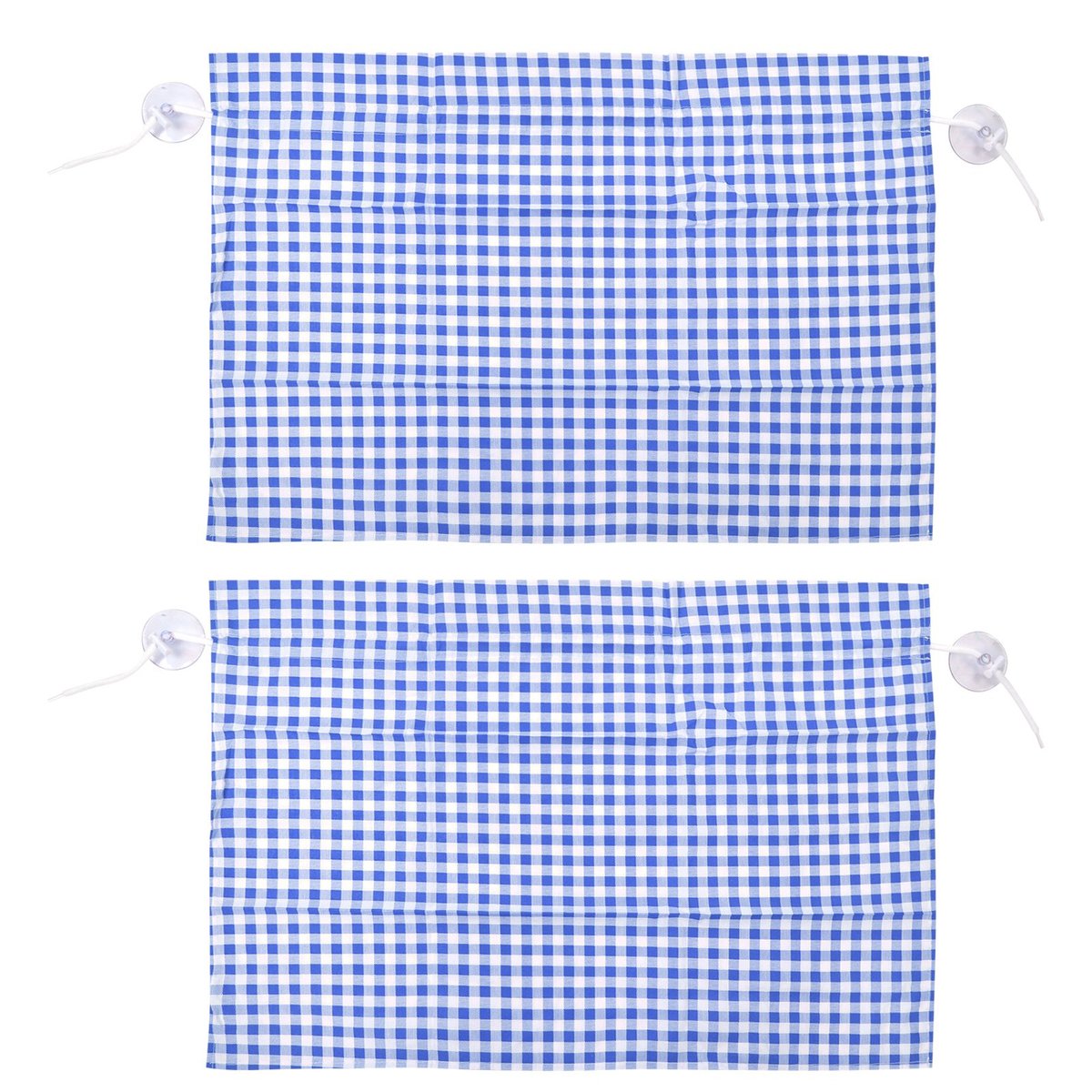 2Pcs Anti - Ultraviolet Side Car Window Shade with Suction Cup, Blue ...