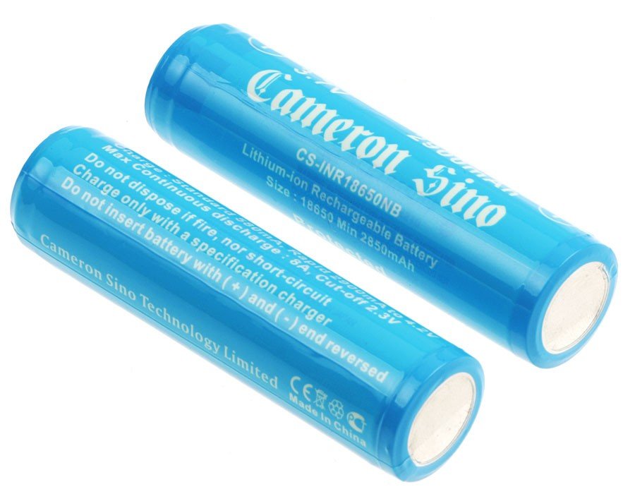 2X Akumulator 18650 2900Mah 10.73Wh Li-Ion 3.7V Z Zabezpieczeniem Pcm ...