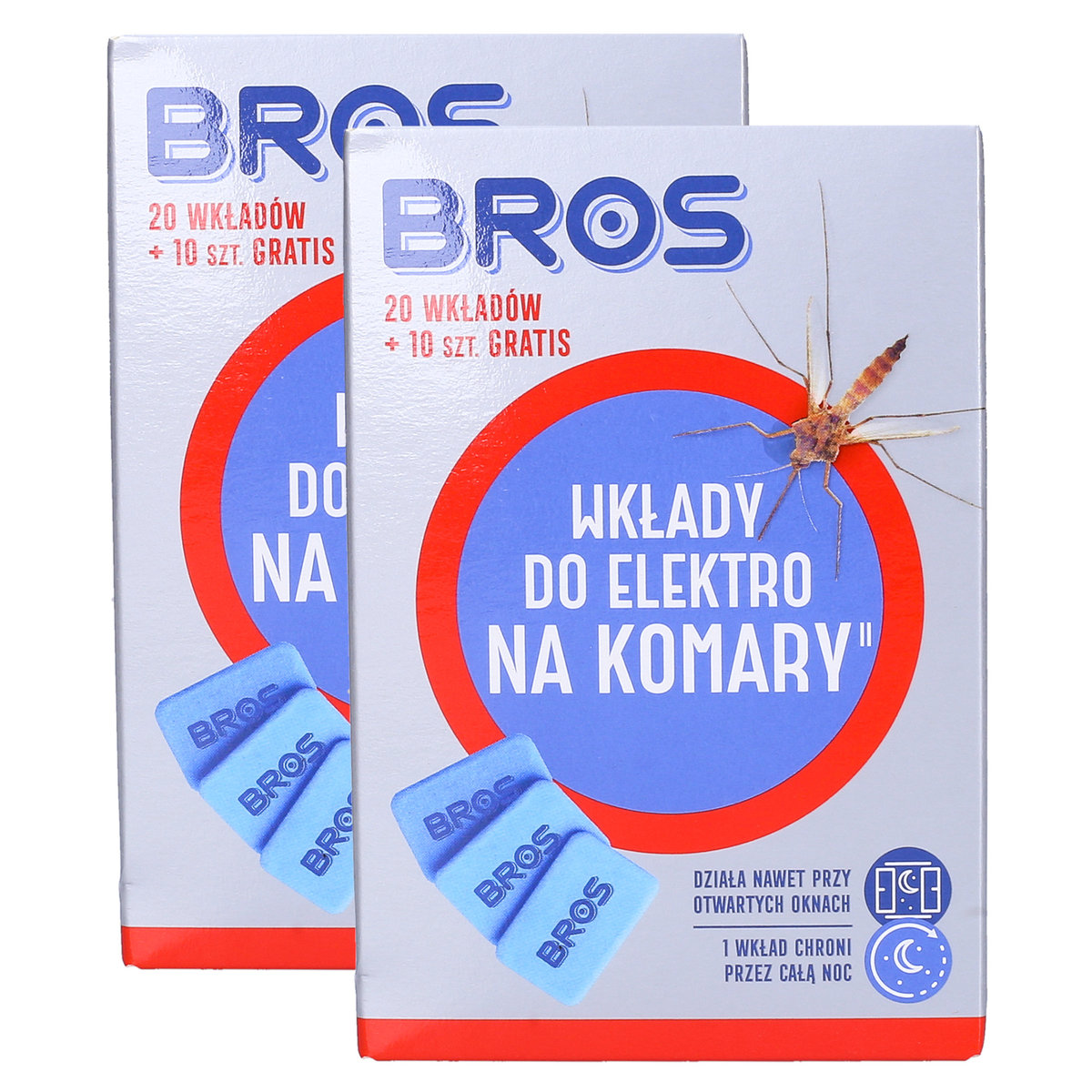 2x BROS WKŁADY PŁYTKI DO ELEKTRO NA KOMARY 20szt - Inny producent | Sklep EMPIK.COM