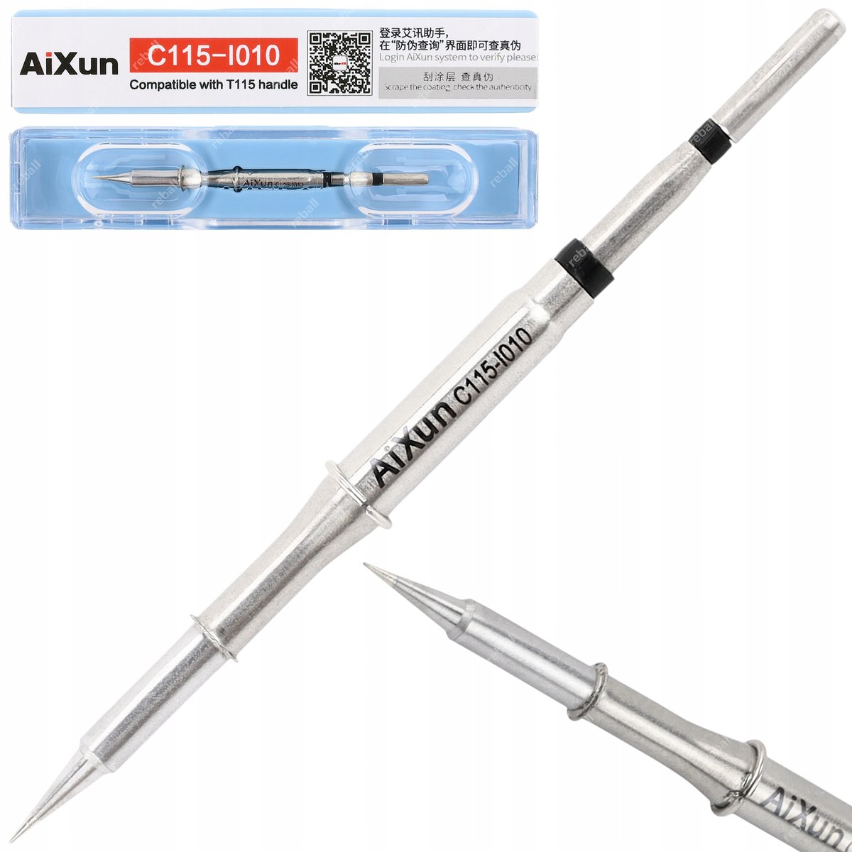 2x C115 I010 GROT AIXUN LUTOWNIC STACJA LUTOWNICZA PRECYZYJNA JBC YIHUA SUG - REBALL | Sklep ...