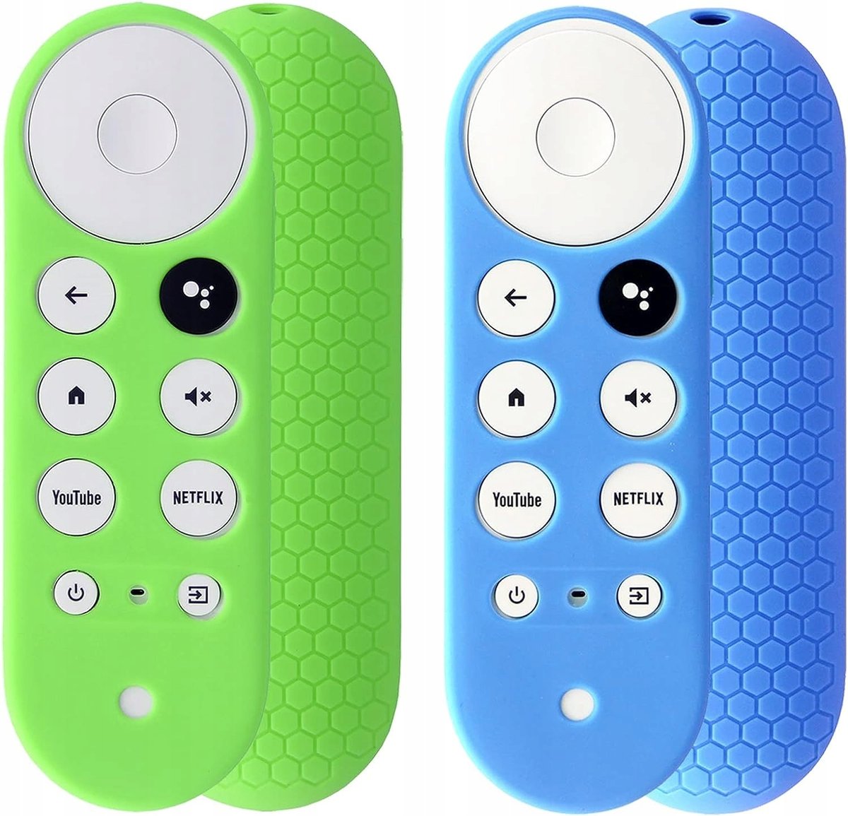 2x ETUI SILIKONOWE NA GOOGLE CHROMECAST PILOT CASE FLUORESCENCYJNE ...