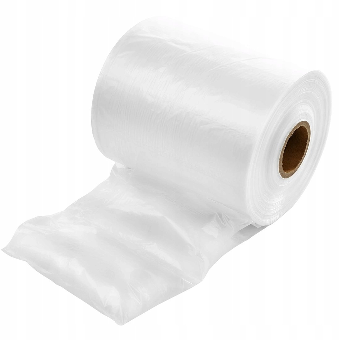 2x Foliowe poduszki powietrzne bez nadruku TRANSPARENTNE 20x12cm 500m ...