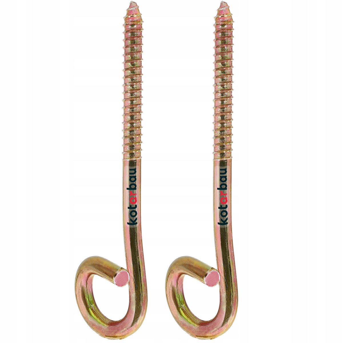 2X HAK HUŚTAWKOWY DREWNA BELKI UCHWYT WKRĘCANY M10 - Inna marka | Sklep ...