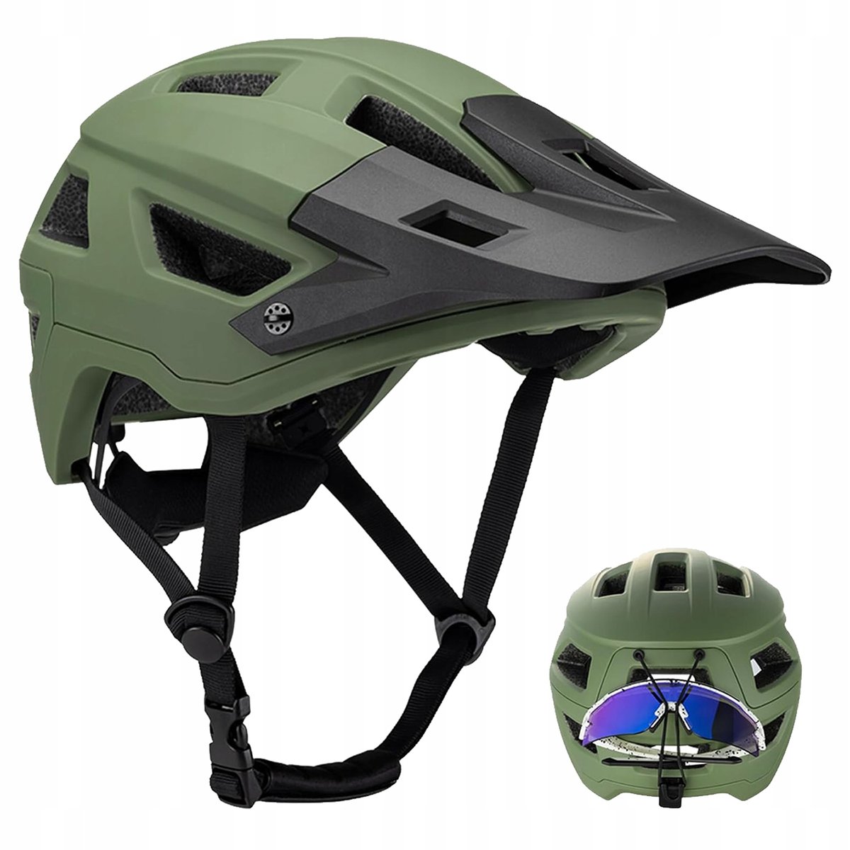2x Kask Rowerowy Damski Szosowy MTB Regulowany na Rower Rolki Hulajnogę ...